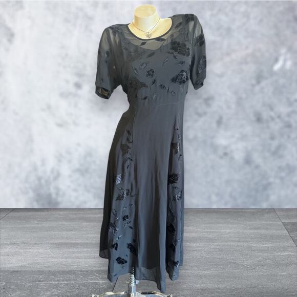 Candlelight & Champagne | Dresses | Vintage Candlelightchampagne Sheer ...